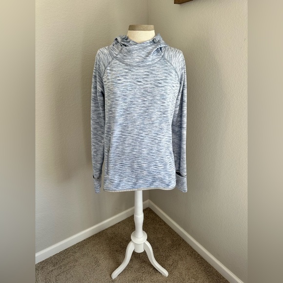 GAP | Sweaters | Gap Fits Womans Light Blue Hooded Sweater Size M ...